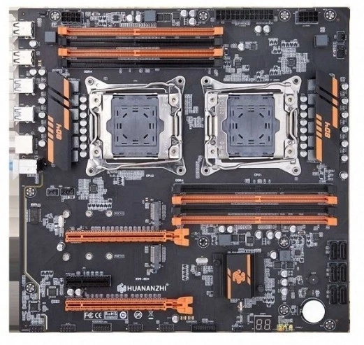 HUANANZHI X99-8D4 DUAL CPU Motherboard LGA2011-3 DDR4 Eatx Used £290.42 ...