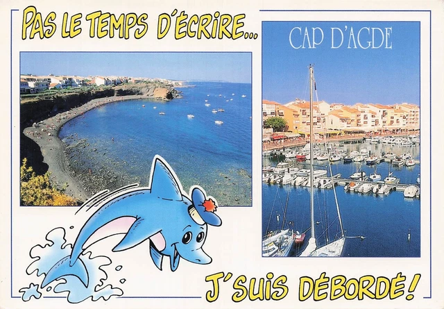 34 LE CAP D Agde Littoral Languedocien EUR 5,90 - PicClick FR