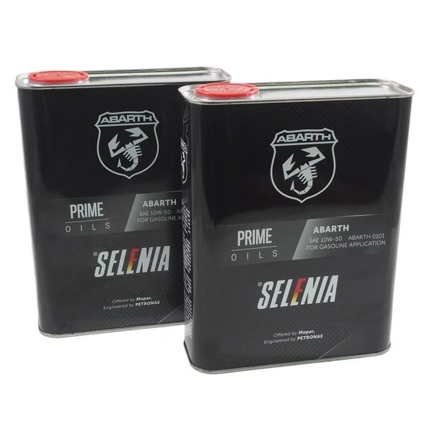 4L PETRONAS SELENIA Abarth 10w50 Engine Oil Fully Synthetic N°0101 ...