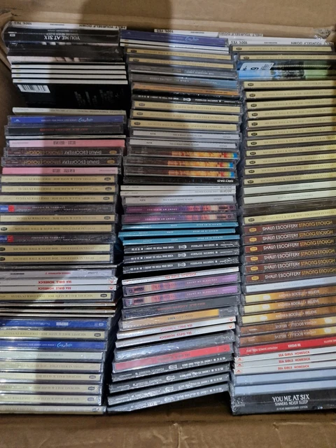 100 X MUSIC CD Job lot bundle - Rock pop, 80s, 60s, 2000s, NOWS, NEW SEALED £29.74 - PicClick UK