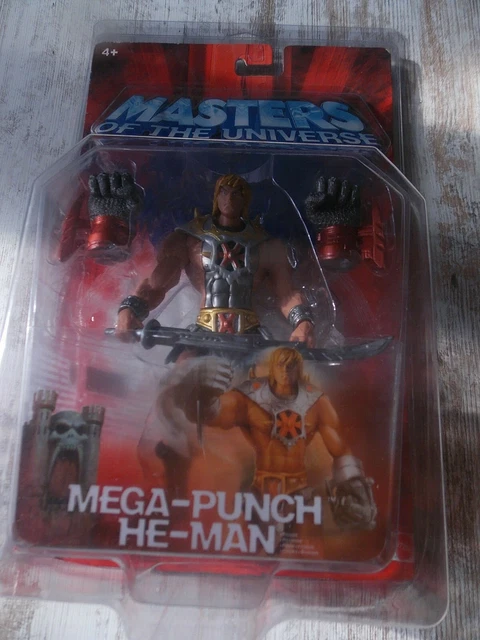 MASTERS OF THE Universe - Mega Punch He-Man - Motu - 2003 200x Moc ...