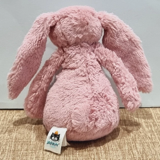 JELLYCAT BUNNY PINK Blossom Posy Liberty First Generation Beanie Paws Small £75.00 - PicClick UK