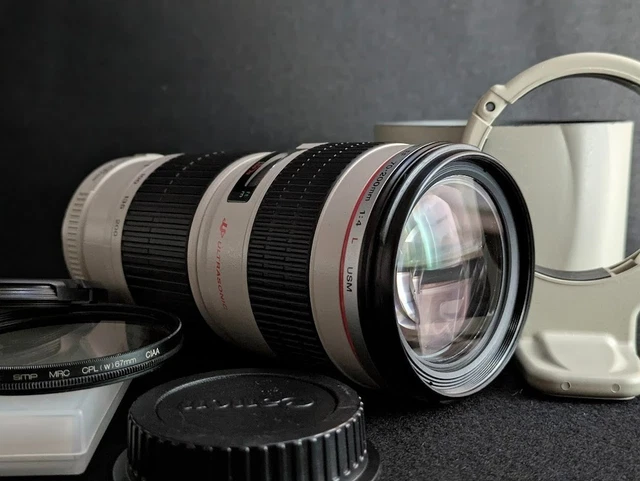 CANON EF 70-200MM f4 L USM Lens - Mint - Japan Fast Ship £334.57 ...