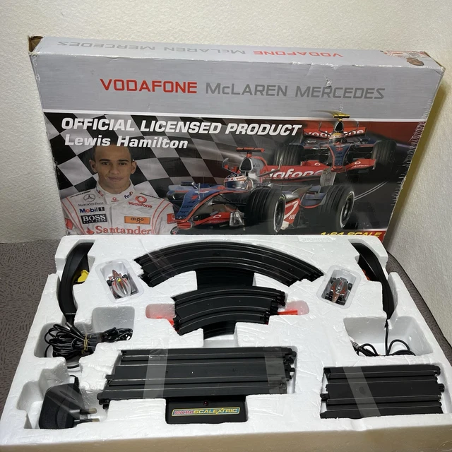 MICRO SCALEXTRIC F1 Vodaphone McLaren Mercedes G1034 Lewis Hamilton £45 ...