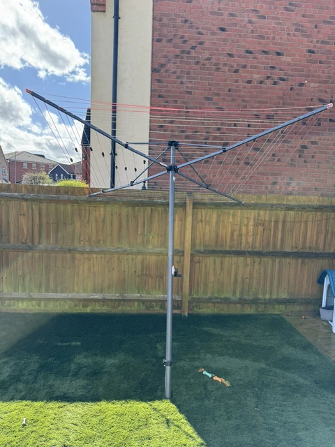 VILEDA 60M SUPER Dry Hoist Rotary Washing Line / Airer £10.00 - PicClick UK