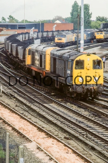 UK DIESEL TRAIN Railway Photograph Of Class 20 20120 Loco. (Rm20-204) £ ...