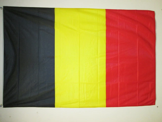 DRAPEAU BELGIQUE 150X90CM oeillets - DRAPEAU BELGE 90 x 150 cm Spécial ...