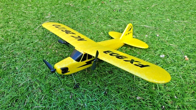 RADIO REMOTE CONTROLLED 2.4G J3 Rc Plane Control Airplane Aeroplane ...