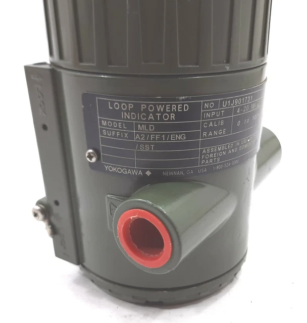 Yokogawa Mld Loop Powered Process Indicator Field Indicator Digital 41067 Picclick Ca