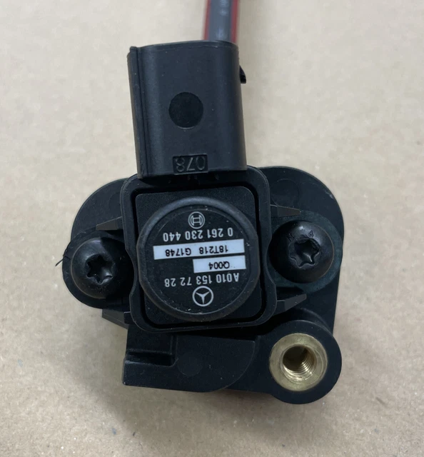 MERCEDES CHARGING PRESSURE SENSOR PRESSURE SENSOR OM651 SPRINTER C E ...