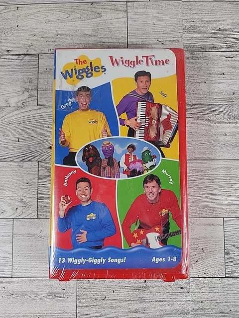 THE WIGGLES WIGGLE Time 2000 VHS 13 Songs Red Clamshell BRAND NEW ...