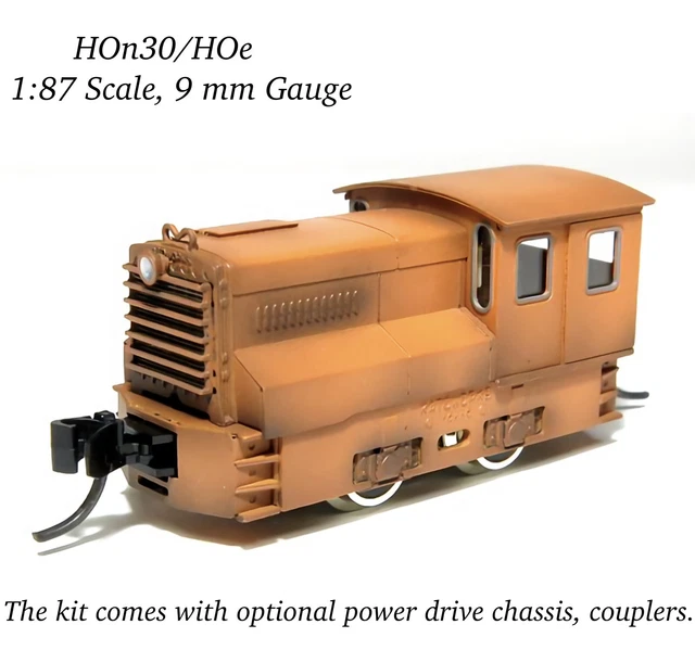 HON30/HOE ARU-MODEL 4-TON Diesel Locomotive Kit Coal Mining Narrow ...