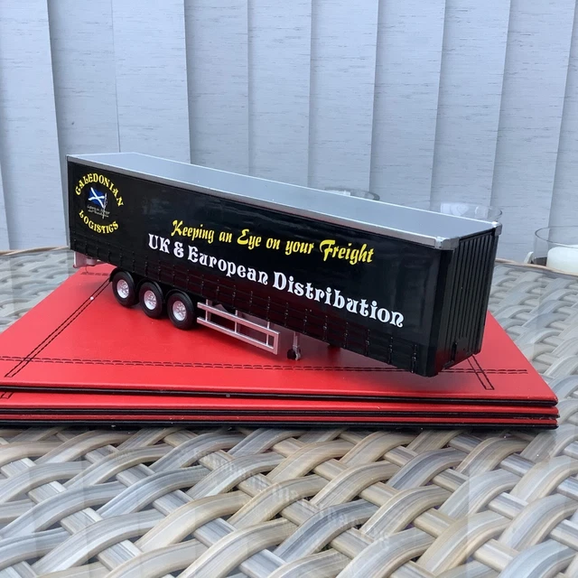 CORGI MODEL TRUCK 1:50 scale CODE 3 CALEDONIAN LOGISTICS CURTAINSIDE ...