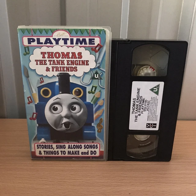 THOMAS THE TANK Engine & Friends Playtime Vhs Video - Stories Sing ...