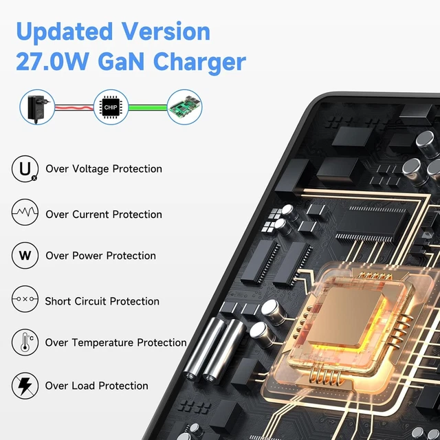 MIUZEI RASPBERRY PI 5 Power Supply, 27W 5.1V 5A PD Adapter USB-C... £22 ...