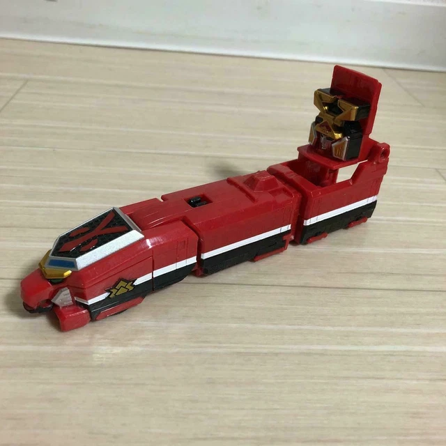 POWER RANGERS SENTAI ToQger DX Shinkenger Ressha Megazord Train EX ...