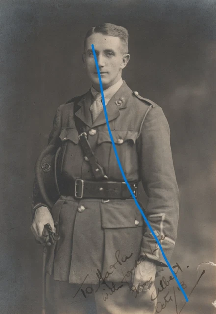 WW1 SOLDIER OFFICER Army Service Corps ASC Albert Edward Tiley £12.99 ...