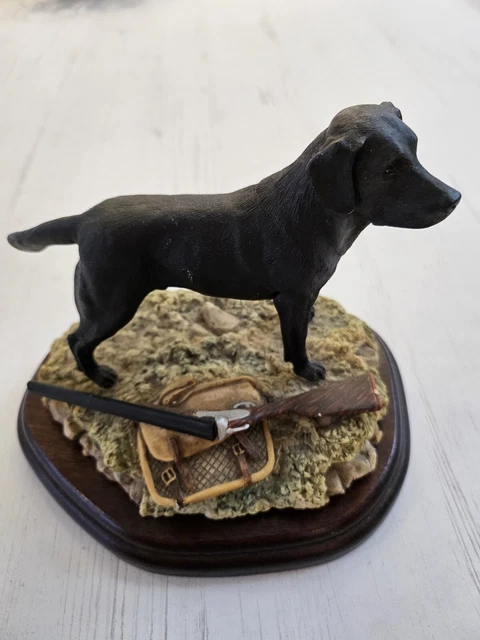 BORDER FINE ARTS Loyal Labrador Gun Dog Figurine £78.72 - PicClick UK