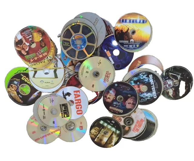 WHOLESALE DVD LOT of 100 Bulk Movies - Discs Only - Mixed Genres ships ...