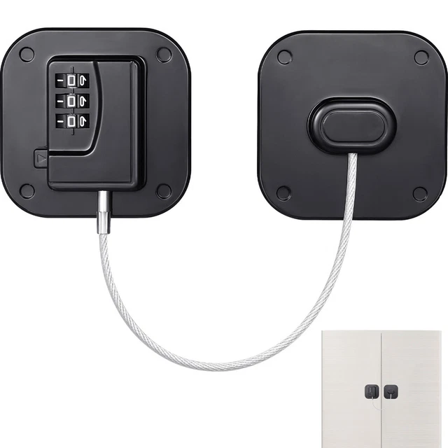 SERRURE DE CLASSEUR Serrures Réfrigérateur Pour Enfants Tiroir Bébé Bureau EUR 10,78 - PicClick FR