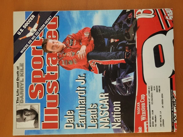 2002 DALE EARNHARDT JR. LEADS NASCAR NATION 7/1 Sports Illustrated £2. ...