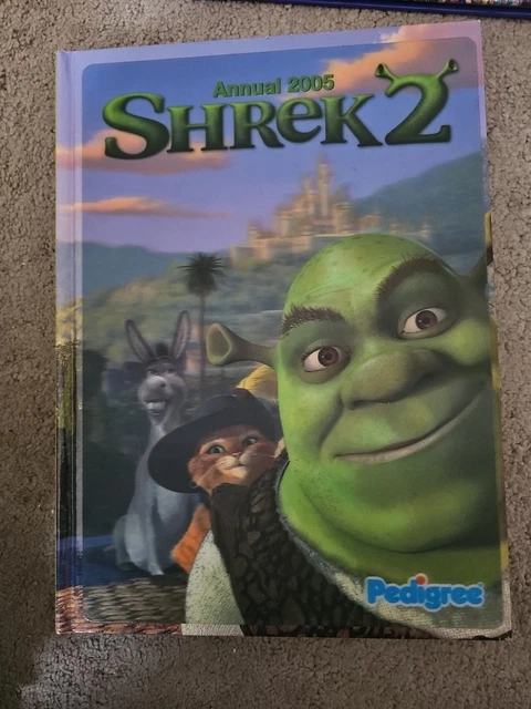 SHREK ANNUAL 2008 Dreamworks Hardback Book and Shrek 2 2005 £1.70 ...