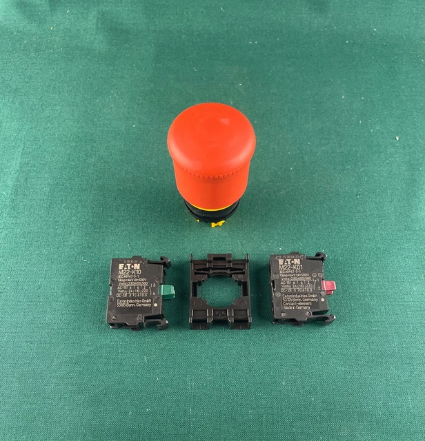 EATON/MOELLER RMQ-TITAN NOT-AUS-TASTER Komplettgerät M22-PV/K11 EUR 33 ...