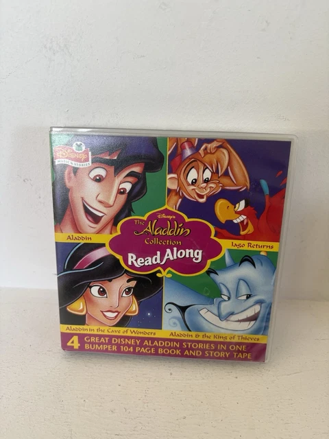 1996 DISNEY STORIES The Aladdin Collection Stories Read Along Book ...