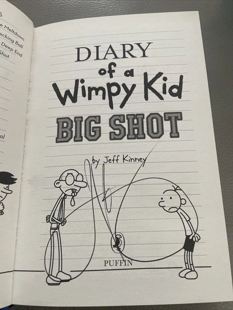 DIARY OF A Wimpy Kid: Big Shot (Book 16) (Diary of a Wimpy Kid, 16) EUR ...
