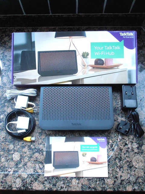 TALKTALK SAGEMCOM FAST5364 router WIFI hub with dual band - ADSL2 NEW ...