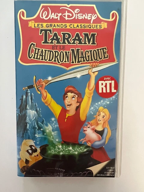 TARAM ET LE Chaudron Magique Walt Disney K7 VHS EUR 3,91 - PicClick FR