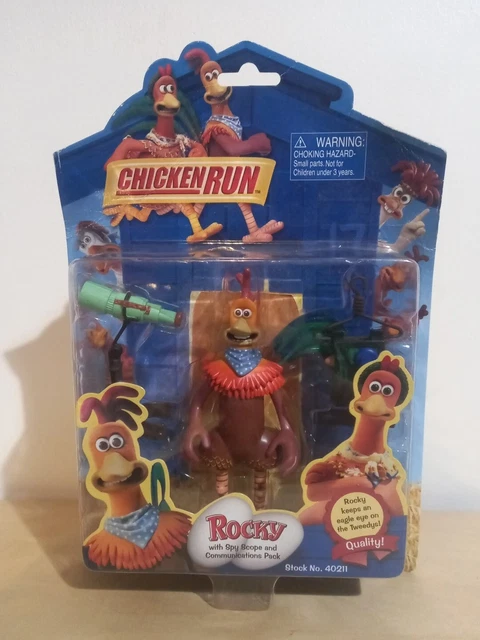 CHICKEN RUN ROCKY figure Playmates 2000 -Aardman Animations - Vintage ...
