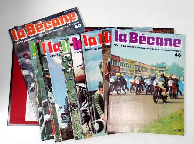 LOT DE 15 Revues moto LA BECANE N°46 à 60 - Editions ATLAS EUR 65,00 ...