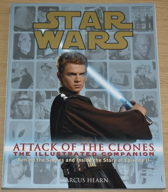 STAR WARS ATTACK OF THE CLONES - Behind Scenes Illustrated Guide ...