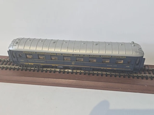 VINTAGE LIMA HO Gauge 4730 Voiture Restaurant Dining Coach Car Blue ...