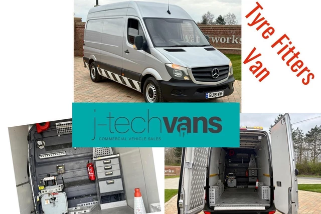 MERCEDES SPRINTER 314CDI Mwb Van **OBP / HGV Tyre Fitters / Tyre Van ...