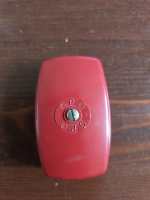 VINTAGE GPO TELEPHONE Block Terminal 52a / Junction Box - Red - £9.71 ...