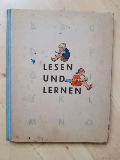 DDR-FIBEL 1950: &LESEN und lernen"! RARITÄT! EUR 80,00 - PicClick DE