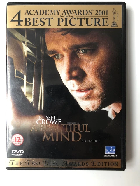 A BEAUTIFUL MIND (DVD, 2002, 2-Disc Set) £1.76 - PicClick UK
