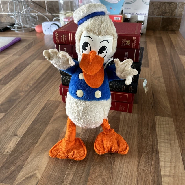 MERRYTHOUGHT DONALD DUCK Teddy Disneyana Disney Disneyland Hygienic ...