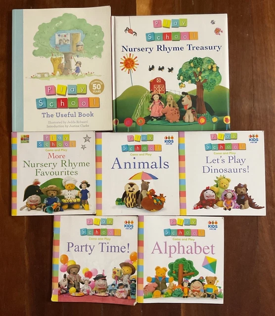 PLAY SCHOOL BOOK Bundle Lot Of 7 Children’s Picture Story Books ABC ...