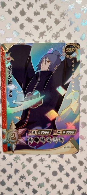NARUTO TCG KONAN, Origami Rose #NR-SSR-129 Special super selten Kayou ...