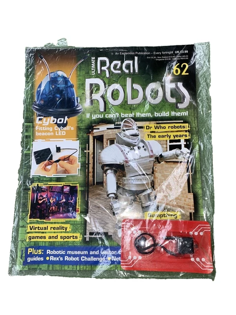 ULTIMATE REAL ROBOTS Issue 62 Rare Sealed Unopened Magazine And ...