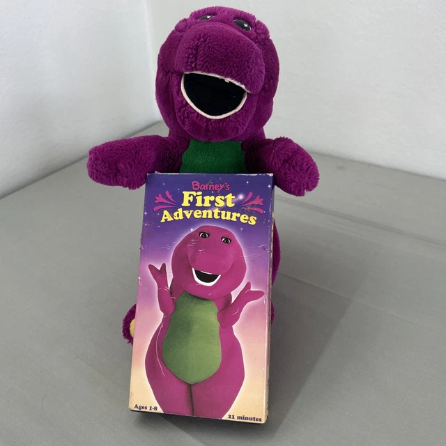 BARNEY'S FIRST ADVENTURES VHS 1998 Video Tape VCR Movie Promotional ...