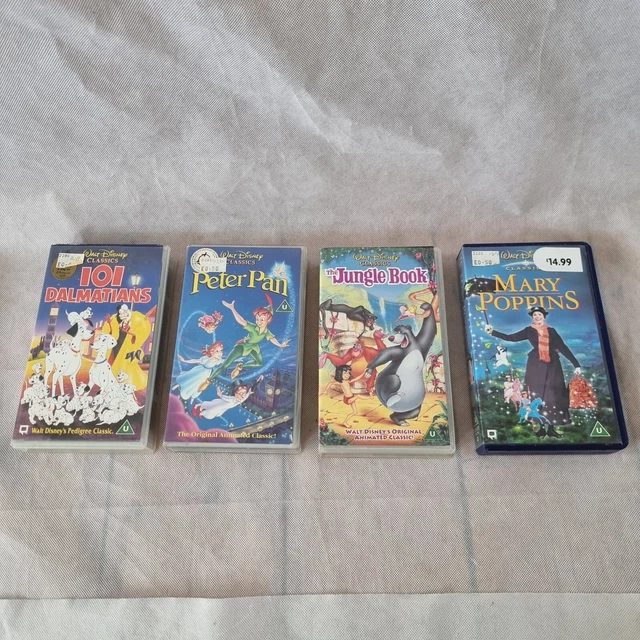 WALT DISNEY CLASSICS VHS Bundle X 5 / 1990s £11.00 - PicClick UK