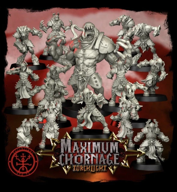 KISLEV / SLANN proxy Fantasy Football Team Torchlight TLM Imperial ...