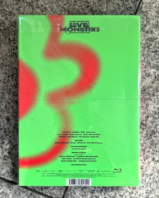 BABYMONSTER LOVE MONSTERS Japan Fan Concert 2025 Limited Blu-ray New ...