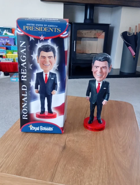 ROYAL BOBBLES PRESIDENT Series Ronald Reagan Bobblehead £15.05 ...
