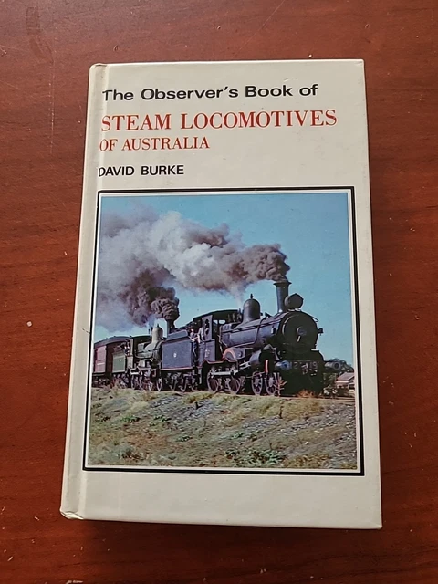 THE OBSERVER'S BOOK Of Steam Locomotives Of Australia £7.99 - PicClick UK