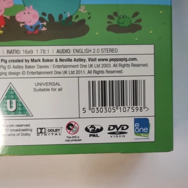 PEPPA PIG DVD Box Set Kids TV Cartoons 6 DVDs - New - Region 2 £10.00 ...